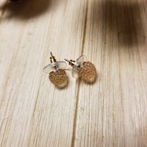 Jewelry | Cute Peach Color Round Stud Earrings | Poshmark